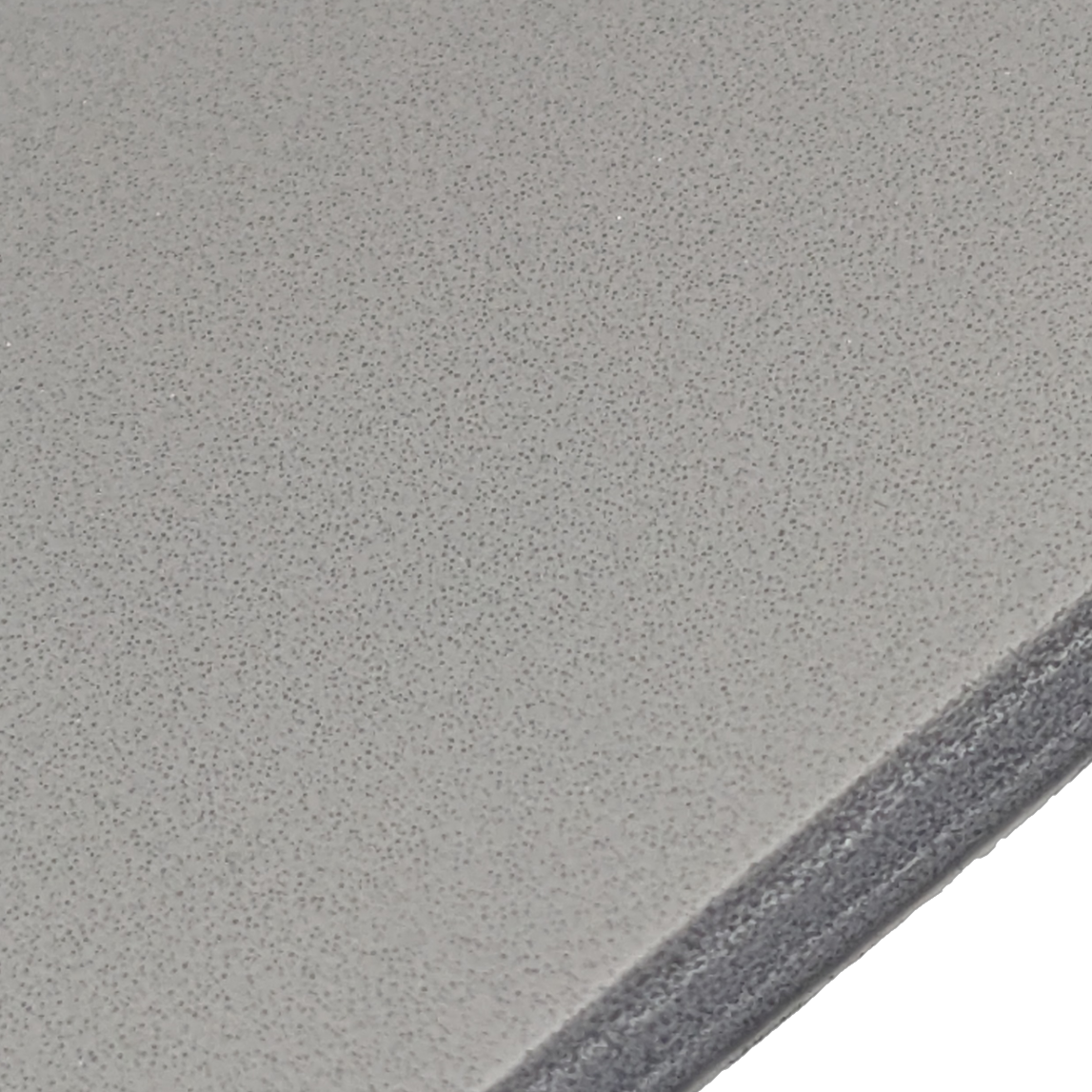 8LB Low Density 1/8" Thick Grey Vinyl Foam, 1/2" x 100' Length, Acryli ...