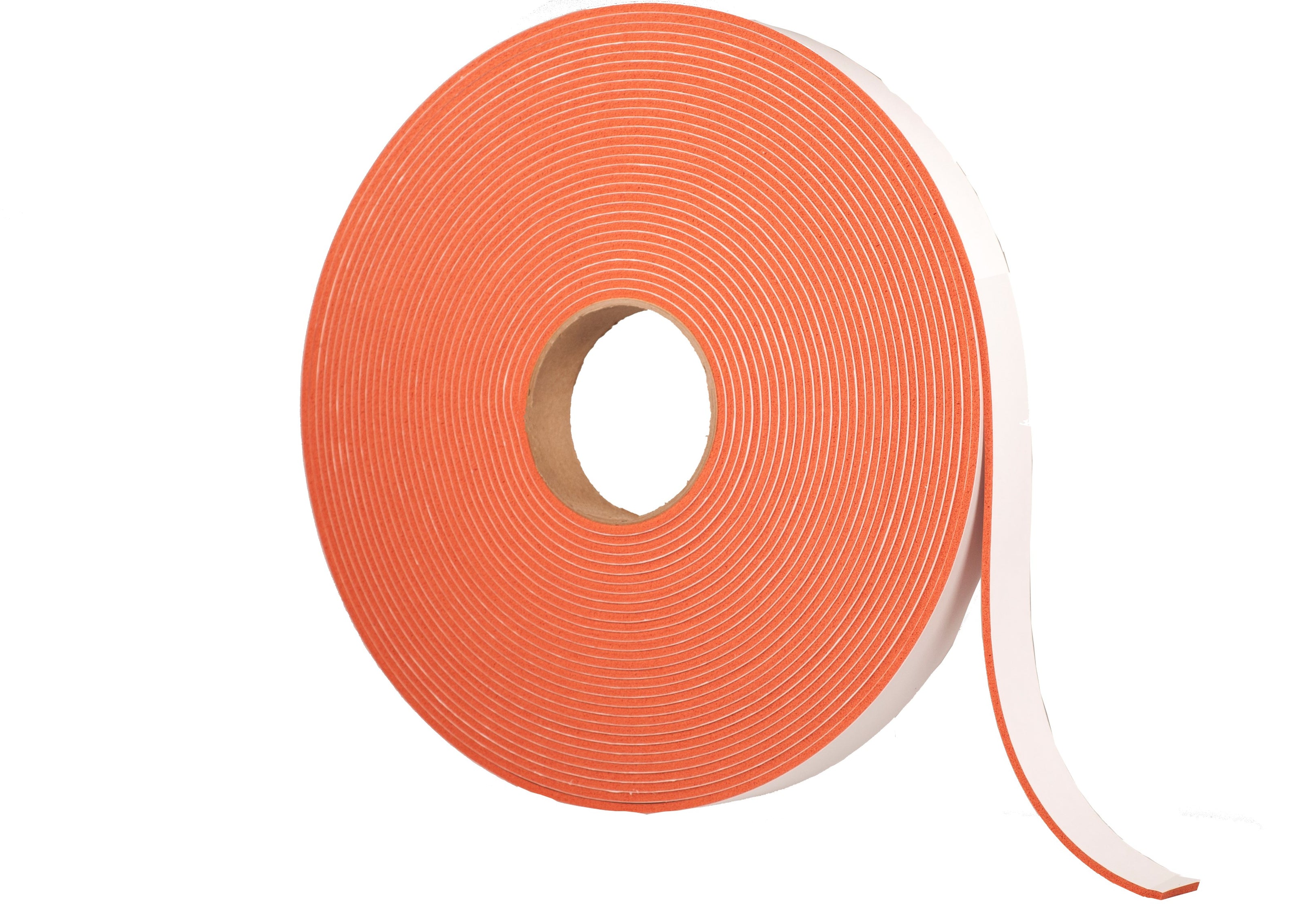 1/4" Red Silicone Sponge Tape 1" Width x 40' Length, Acrylic Adhesive ...